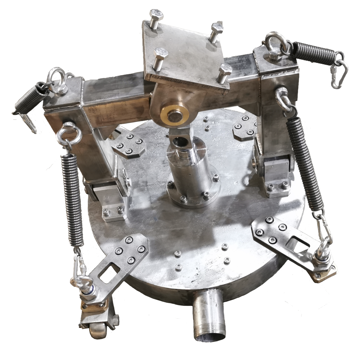 2800Bar 40Kpsi Ultra-High Pressure Hydro-Blasting Rust Removal Head ...