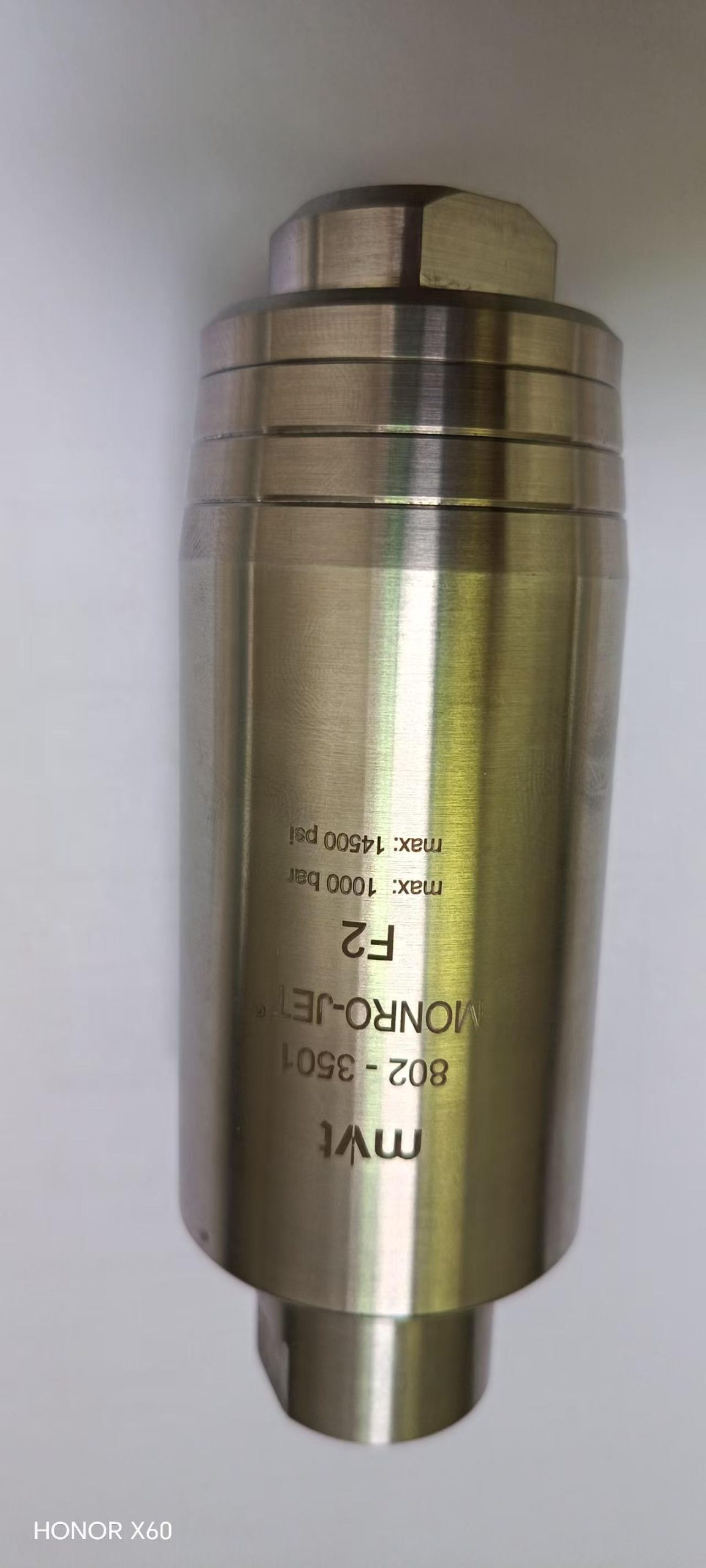 14500KPSI 1000Bar Pressure Water Jet Blasting Surface Perpetration Flat ...